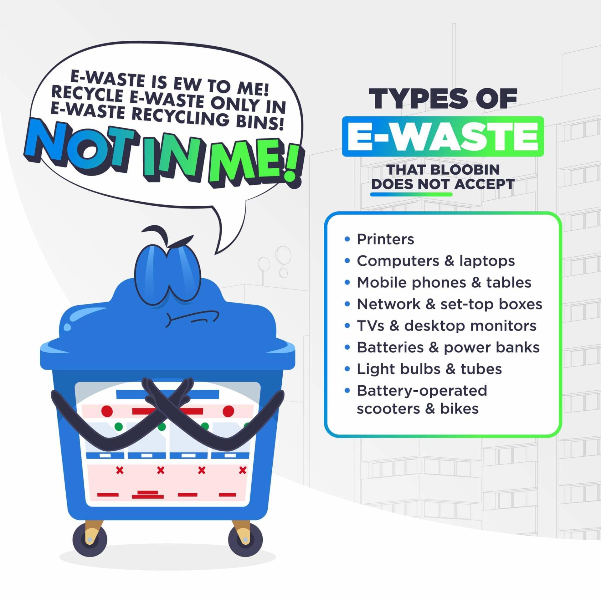 JRTC sports Bloobin mural to promote proper recycling - Our Neighbourhood