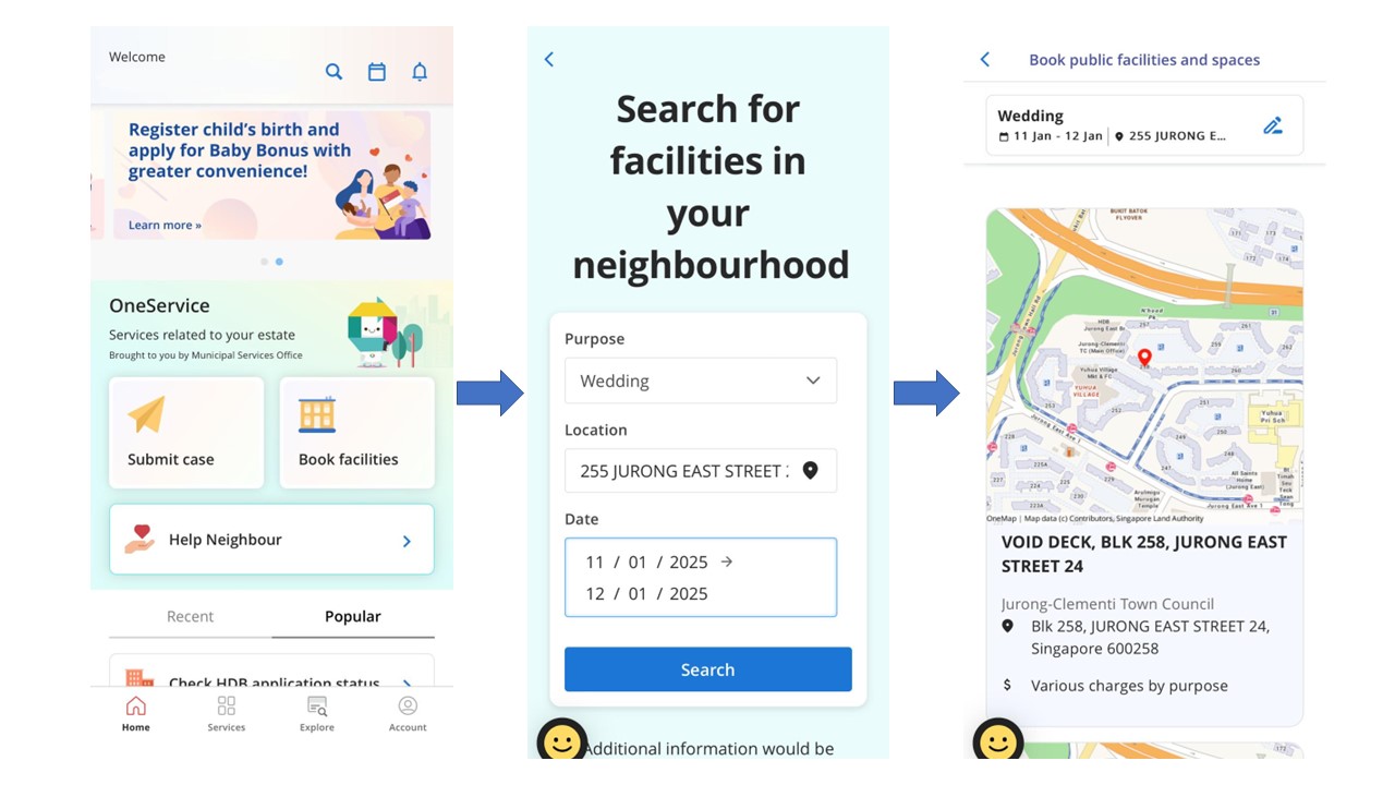 Facility Bookings at Your Convenience via LifeSG App - Our Neighbourhood